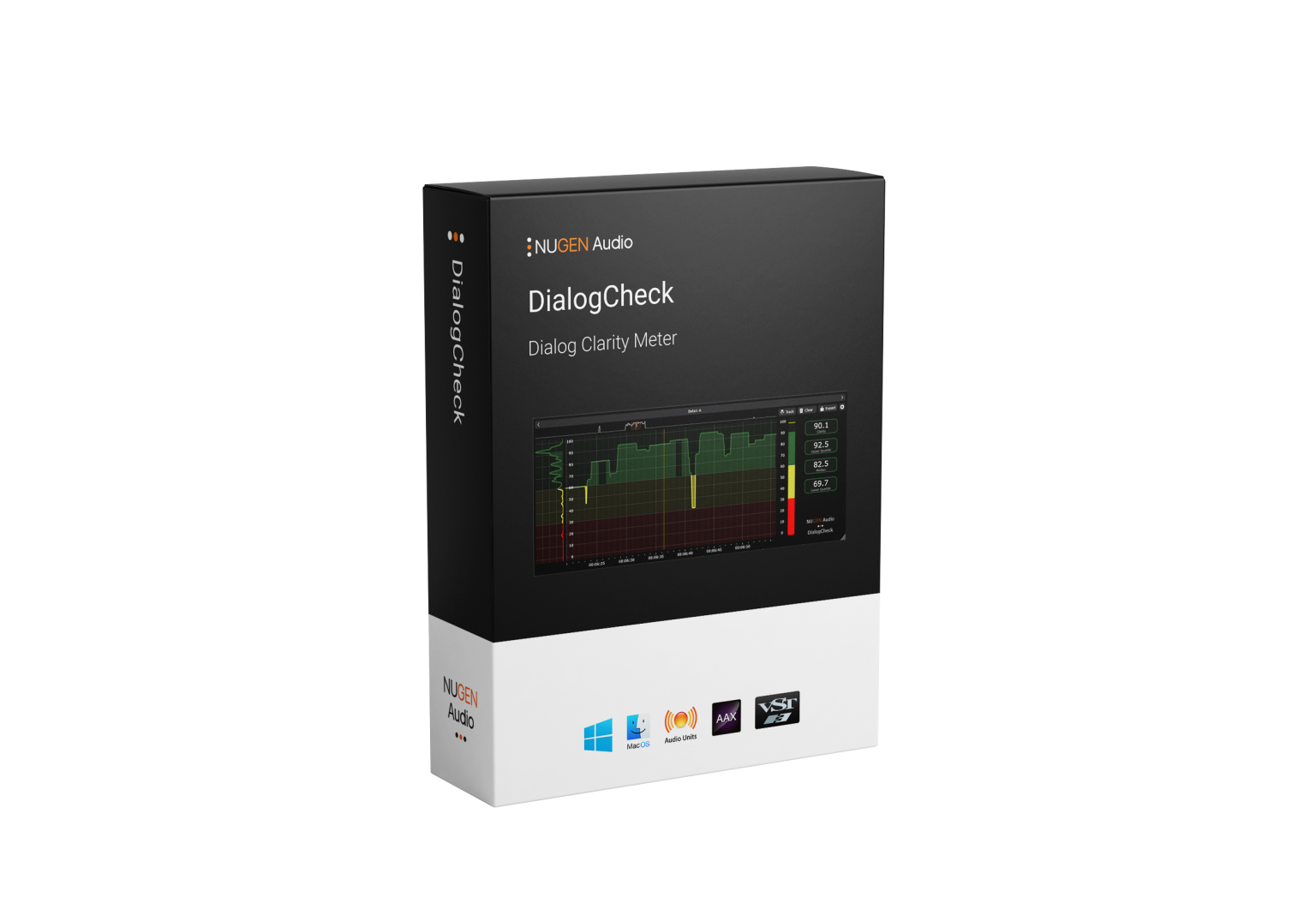 DialogCheck by NUGEN | AI Tool to Measure Dialog Clarity in Audio Mixes